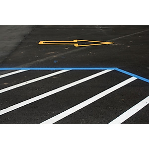 Rust-Oleum 2593838 Professional Inverted Striping Spray Paint, 18 oz, White