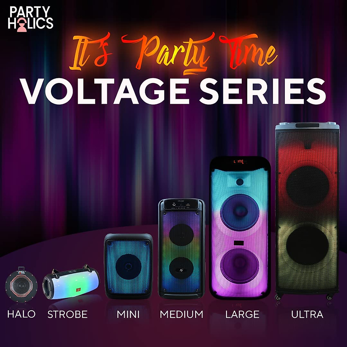 High Power Bass Portable Wireless Bluetooth Studio Dj Party Concert Speaker's - Colorful Liquid Motion Light Changing Rechargeable Waterproof Outdoor Loud Speaker (Ultra Dual 8'' Speaker w (1) Mic)