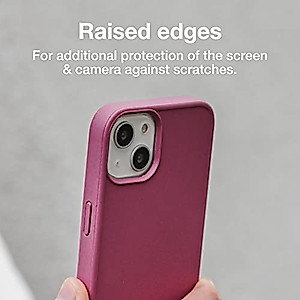 WOODCESSORIES - Phone Case for iPhone 13 Mini Case biodegradeable Red - Ecofriendly, Made of Plants