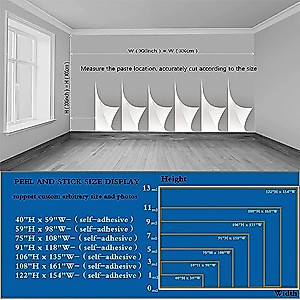 Intergalactic Universe 3D Mural Wallpaper, Ceiling Star Galaxy Nebula Removable Wall Mural | Self-Adhesive Large Wallpaper for Bedroom Office Living Room Home Wall Artwork Decor-59"H x 98"W