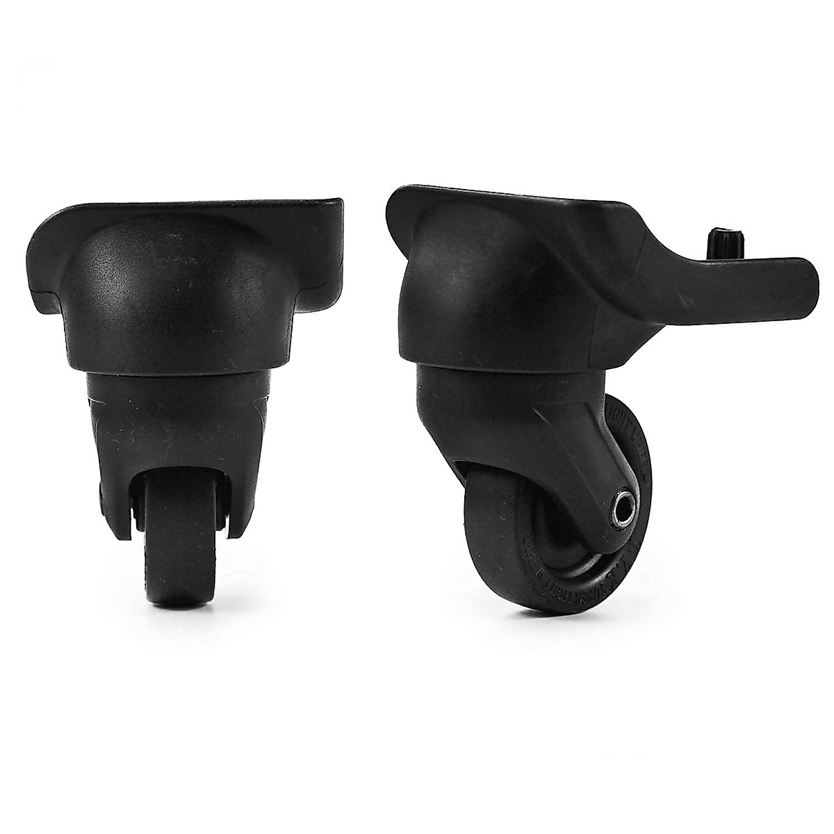 Replacement Luggage Wheel Repair Suitcase Bag Parts Spinner Wheels Casters for Travel Customs Box W044 (Pair)