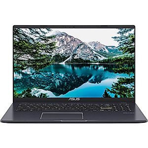 ASUS Lightweight 15.5" Full HD Laptop, Windows 11 Home OS, Intel Celeron Processor Up to 2.76GHz, 4GB LPDDR4, 128GB SSD, Backlit Keyboard, Dark Gray (Renewed)