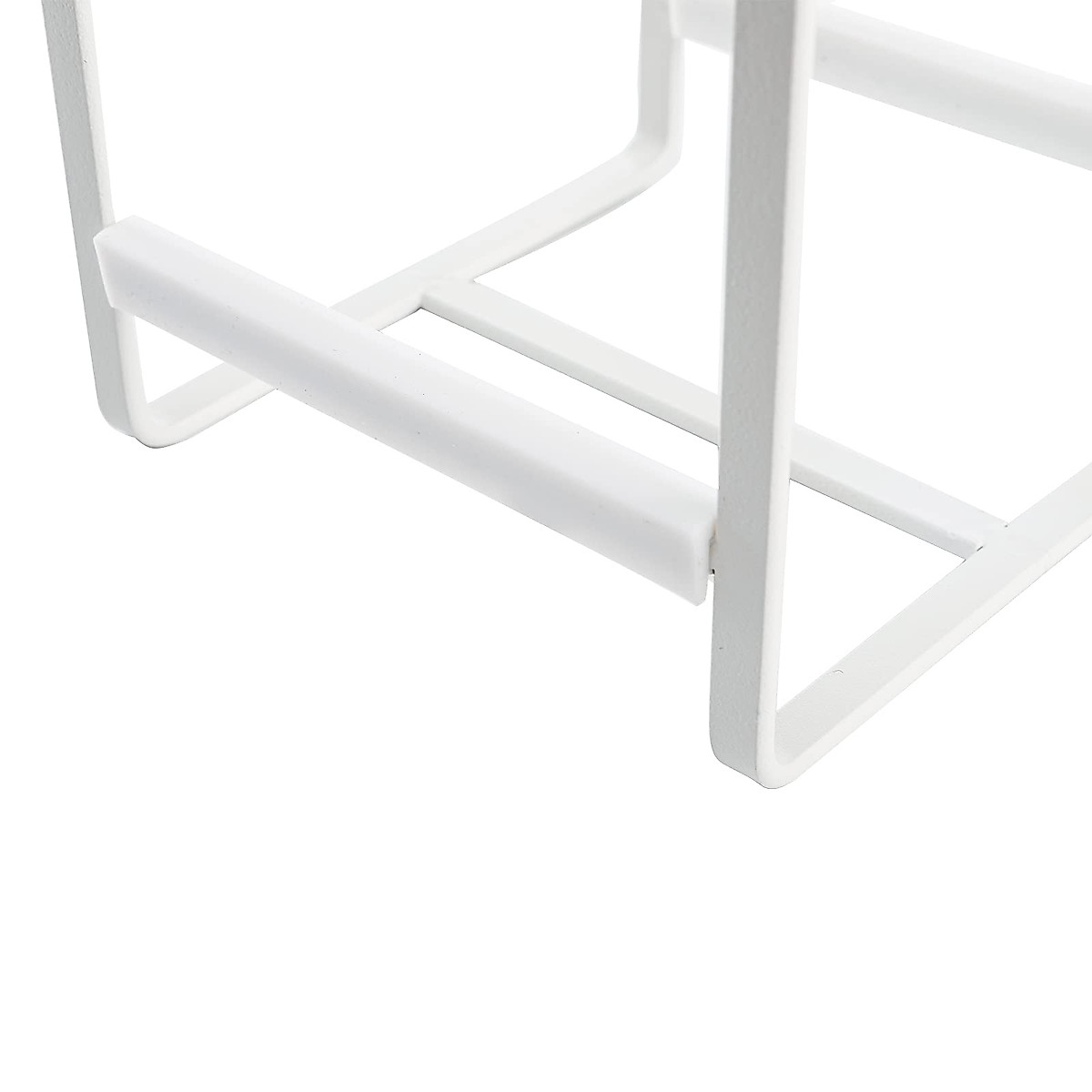 ZOOFOX 3 Pack Plate Holder Organizer, Upright Metal Dish Storage Stand, Dying Display Rack for Kitchen Cabinet, Counter and Cupboard ( Small and Large, White )