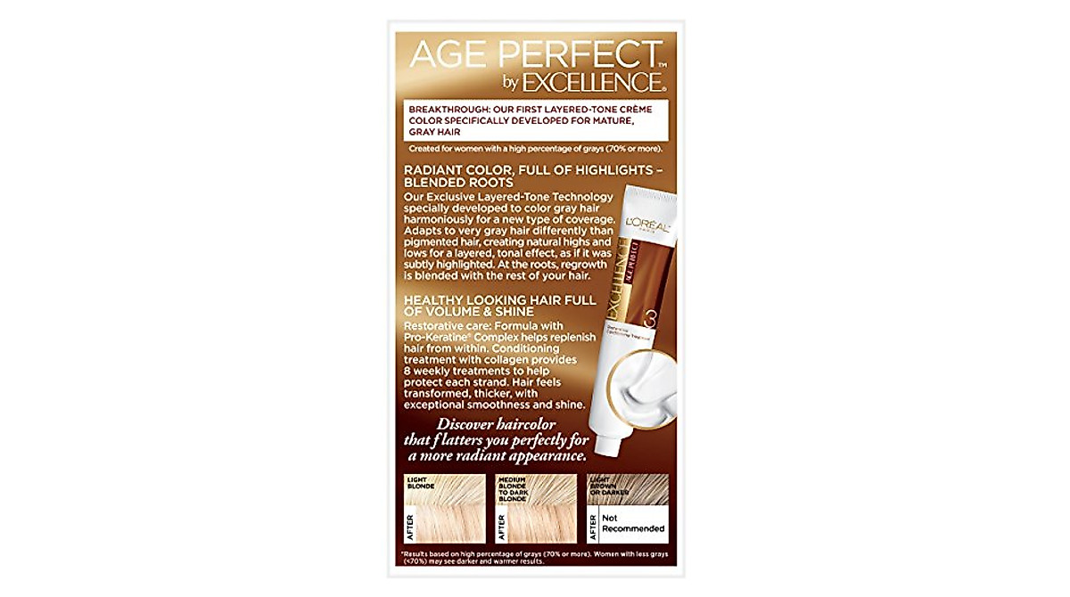 L'Oreal Paris Age Perfect Hair Color 9N Light Natural Blonde