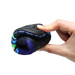 JIASUQI Summer Beach Pool Water Shoes Sock for Kids Boys Girls Splice Navy US 2.5-3 M Little Kid