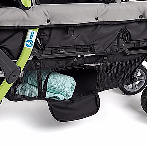 Foundations The Trio Sport Sport Triple Tandem Stroller, Lime