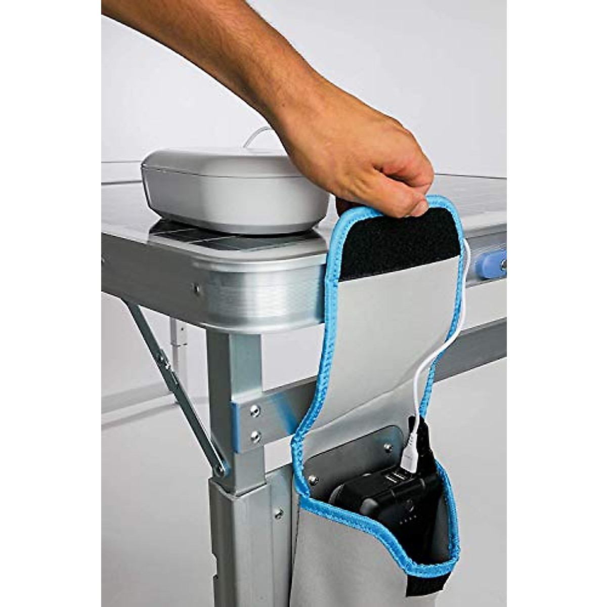 GOSUN Chill Solar Cooler + SolarTable 60 & PowerBank+ | ISolar Powered Cooler, Wheels & Portable Foldable Solar Table |Solar Power Charger