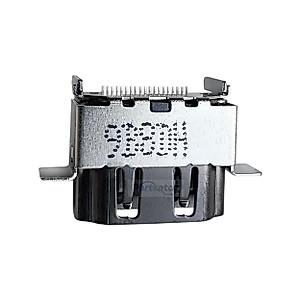 Rinbers Pack of 2 HDMI Port 2.1 Socket Interface Connector 1080P Display Port Replacement for Microsoft Xbox One X Console (NOT for One S)