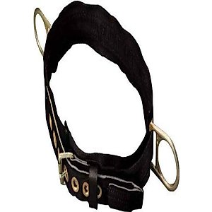 Miller Honeywell Safety Products Safety by 3NA/SBK Single D-Ring Safety Body Belt with 1-3/4-Inch Webbing and 3-Inch Back Pad, Small, Black