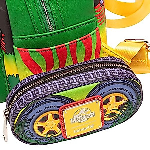 Loungefly Jurassic Park Light Up T-Rex Escape Mini Backpack