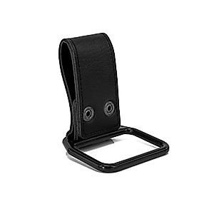 Rodrivan Leather Duty Belt Radio Holder Compatible with Motorola APX, EMTs – Motorola Radio Holster Suitable for Rescue Belt, Firefighter Gear – Firefighter Radio Strap and Holder