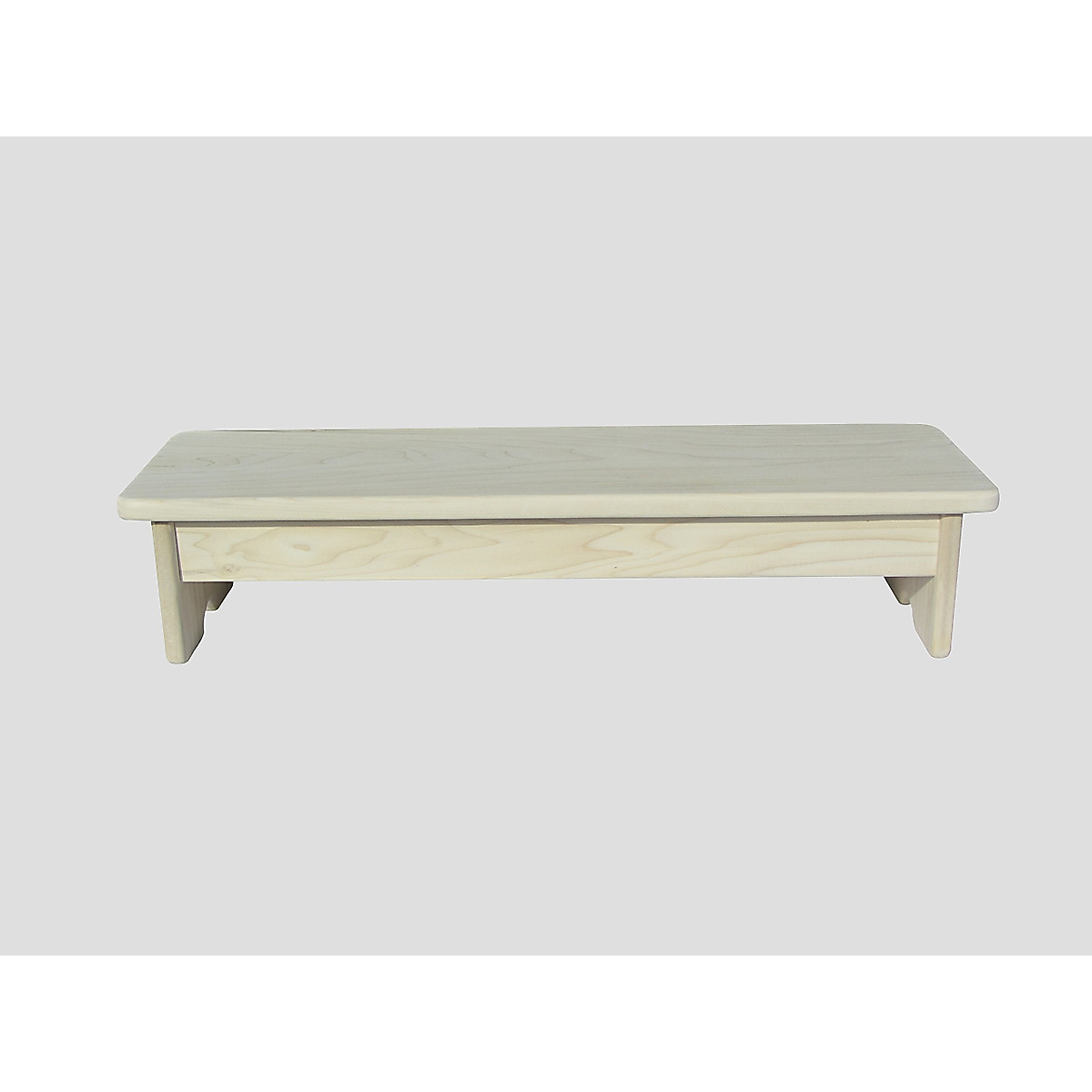 Bedside Foot Stool 6" Tall (Made in The USA) (Unfinished)