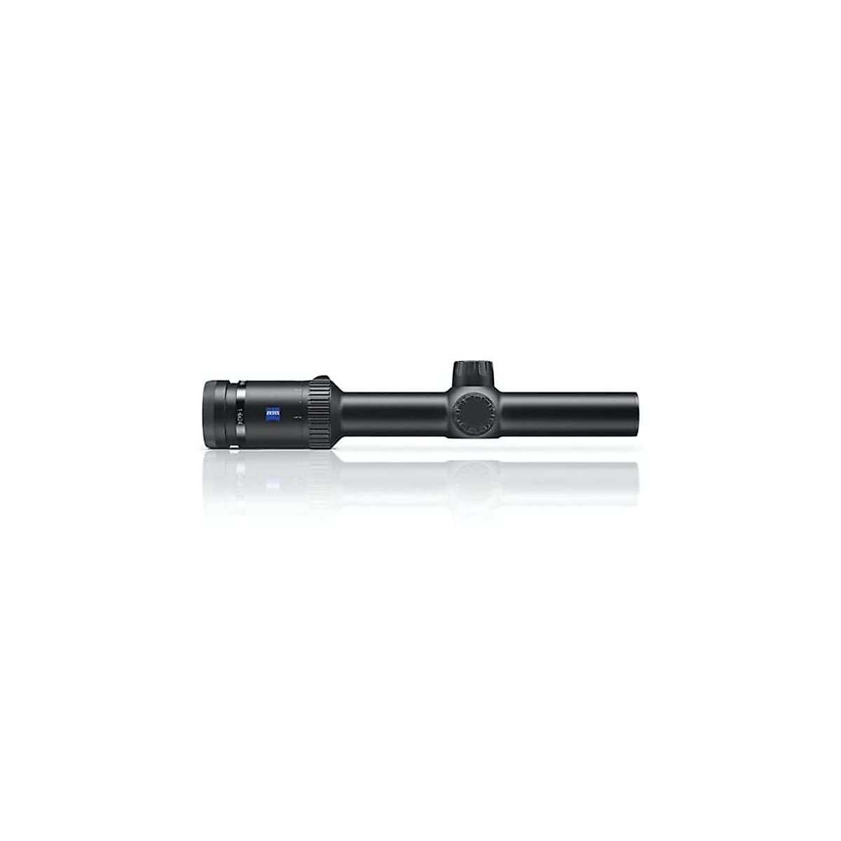 Zeiss Conquest V6 1-6x24 Riflescope with ZMOA Illuminated Reticle with External Locking Single Turn Turret with Ballistic Stop and Fogproof Waterproof T* Coated Glass, Black