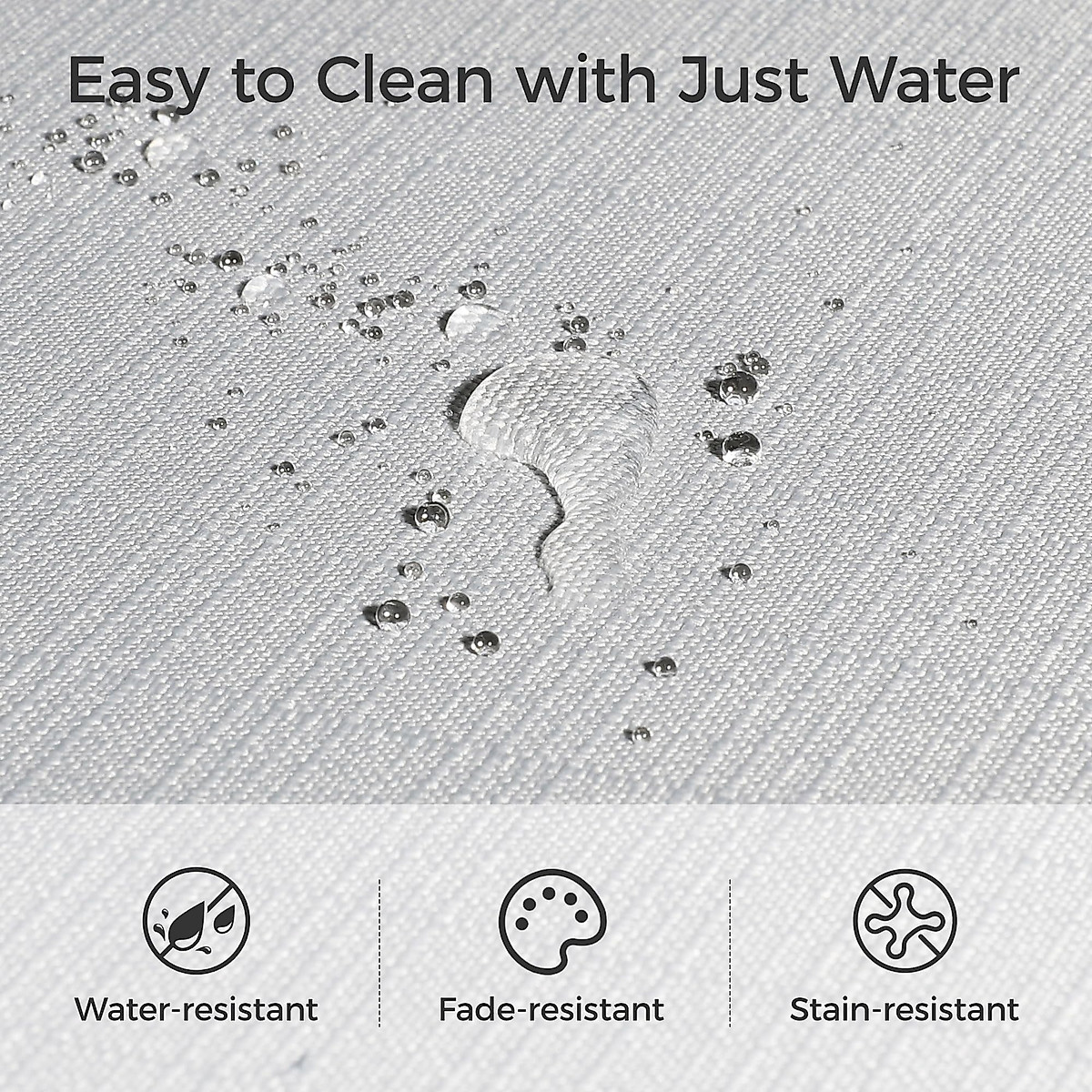 RoyalCraft 5 Pieces Patio Furniture Set, All Weather PE Wicker Rattan Outdoor Furniture with Coffee Table and Loveseats, Outdoor Sectional Sofa for Lawn Backyard Poolside Porch Garden, Grey