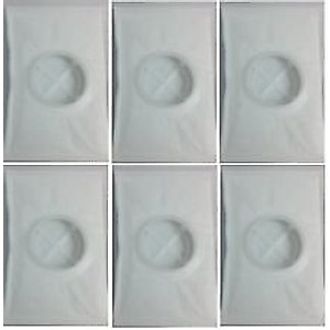 EnviroCare Replacement Allergen Filters made to fit Electrolux Epic 6500, Epic 6000, 2100, LE, Ambassador, Special Edition, Classic canisters. 6 Filters