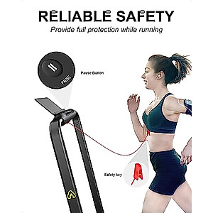 AKSO Foldable Treadmill Walking Pad, 300lb Capacity 2 in 1 Folding Treadmill 7.6mph Under Desk Treadmill with Remote & Smart App, Small Walking Running Jogging for Home Office Portable Treadmill