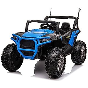 Kids Ride on Car - Parental Control 24V, 2-Seater ATV Toddler Ride on UTV Shock Absorber Electric Vehicles W/Magic Cars | Flexible Seat Belt