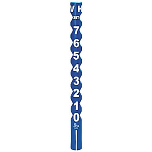 Tourna Tennis Net Post Score Tube, Blue