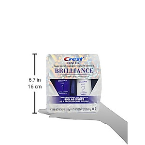 Crest Brilliance Daily Cleasning Toothpaste And Whitening Gel System - 4 Oz
