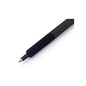 rOtring 600 Ballpoint Pen, Medium Point, Black Ink, Black Barrel, Refillable
