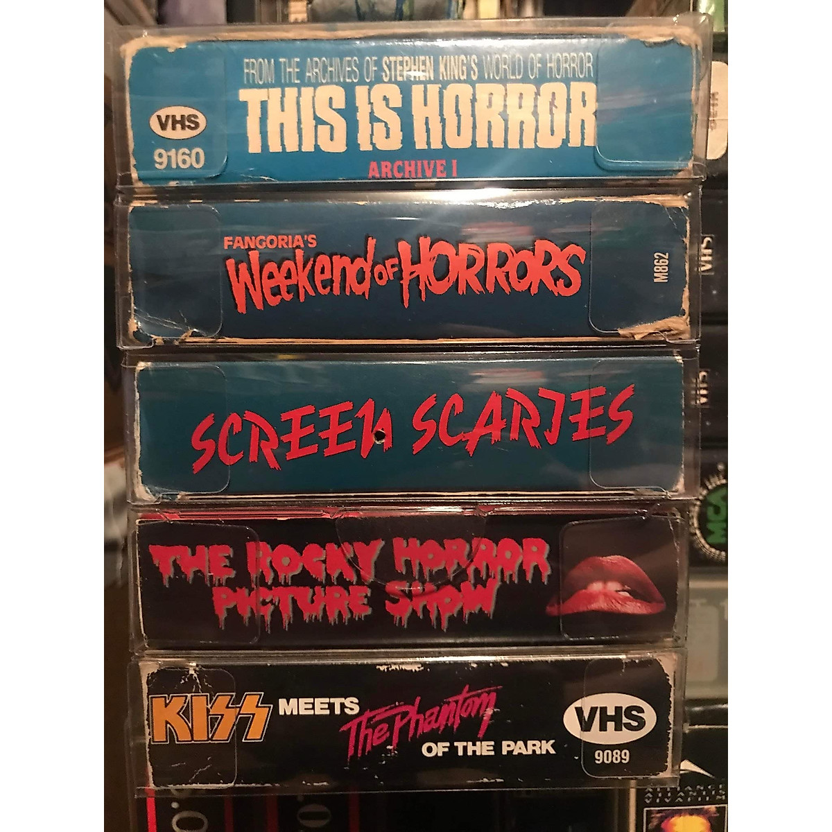 EVORETRO VHS Cassette Tape Plastic Protective Case - [25 Pack] - Clear Archival Grade Material, Display Your Favorite Retro Movies Collection Like Star Wars, Disney Classics, Jurassic Park and More