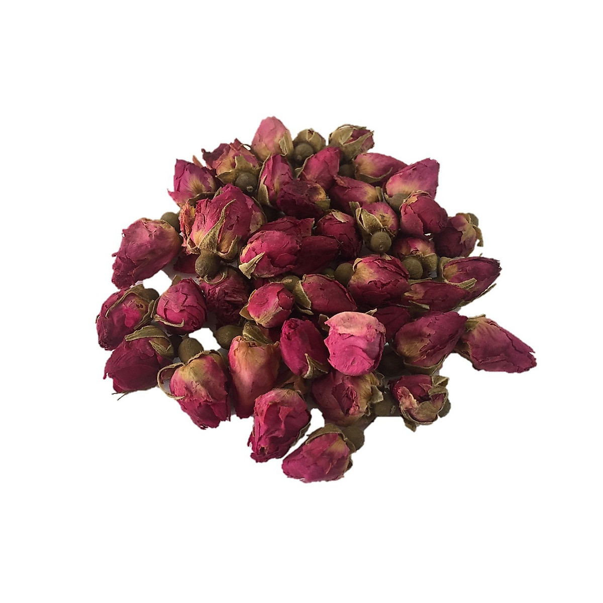 HerbsGreen Premium Dried Red Rose Buds, 100% Natural (4 oz. Bag)