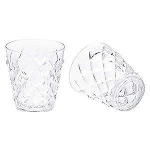 AmazonCommercial 8.45 fl. Oz Plastic Tumbler - Set of 4