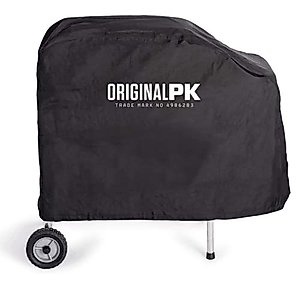 PK Grills PKOA-CSX-BS-X PK Original Lightweight Canvas Grill and Smoker Cover, Fits All PK Original Models, Black