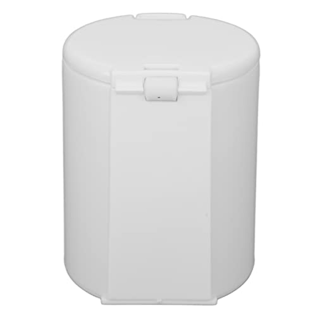 Cotton Pad Container, Lightweight Cotton Pad Dispenser Round Press Design Easy Storage for for Travel