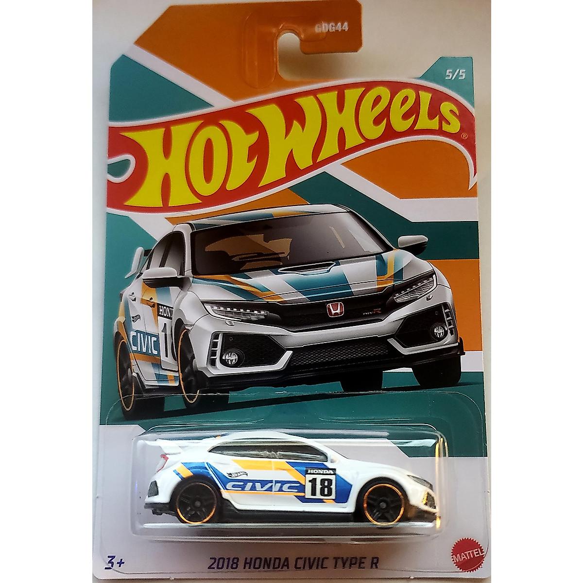 Hot Wheels 2022 Honda Civic Anniversary Set,(HDH20)