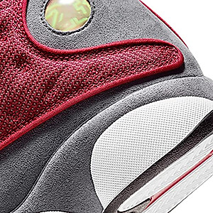 Nike Men's Air Jordan 13 Retro Red Flint, Gym Red/Flint Grey/White/Black, 10