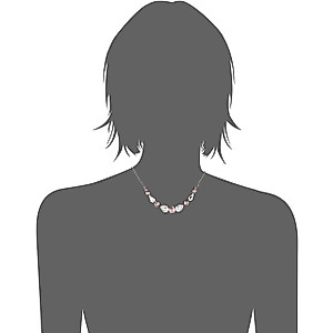 Sorrelli Crystal Rose Polished Pear Necklace