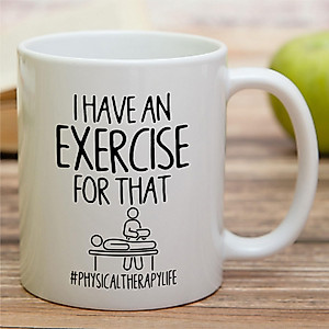 Retreez Funny PT Physical Therapy Mug Gift Therapist Exercise Physiotherapist Graduation Thank You 11 Oz Ceramic Coffee Mug - Sarcasm Inspirational birthday gift for friend coworker him her sis bro