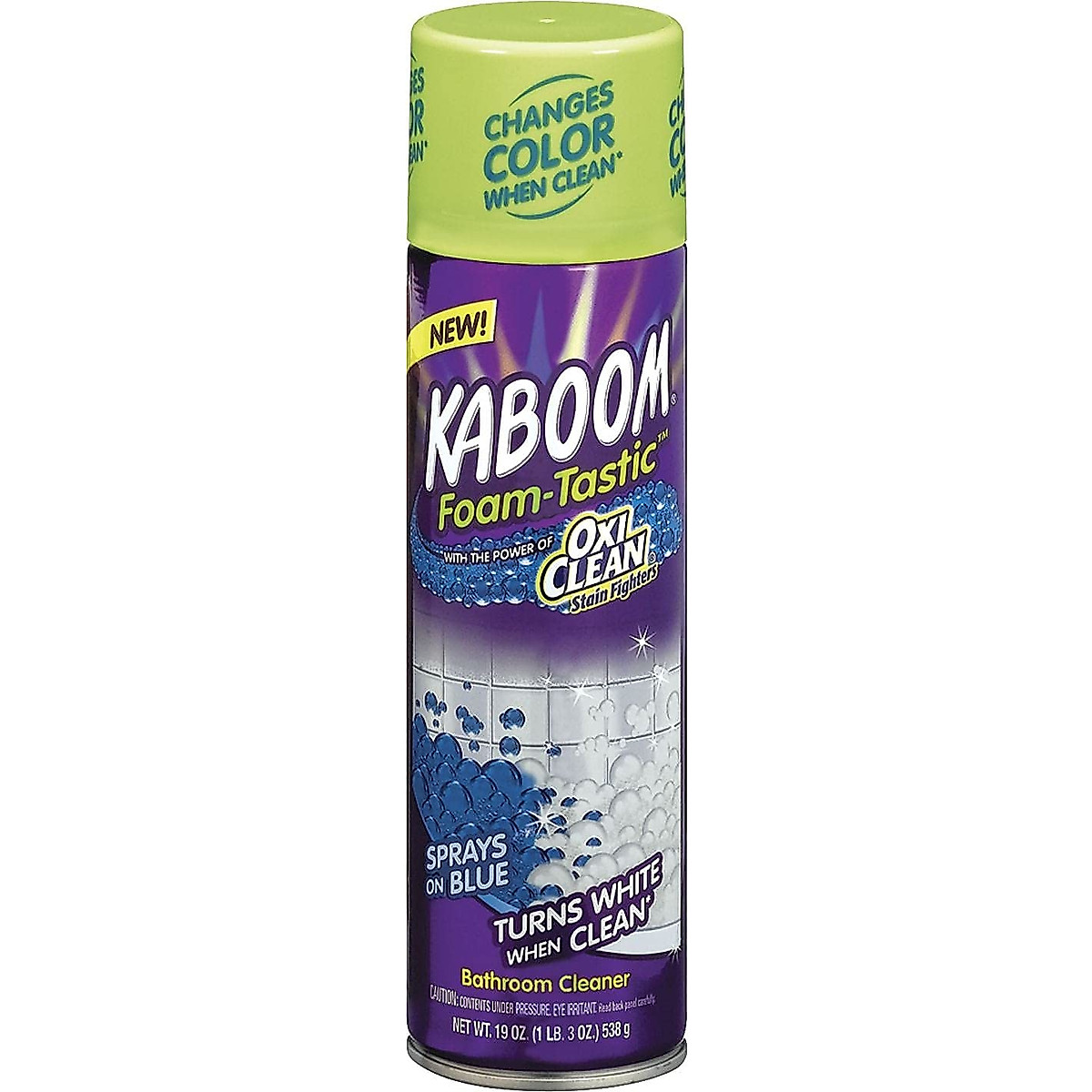 Kaboom Foam-Tastic with OxiClean Fresh Scent Bathroom Cleaner, 19 oz.