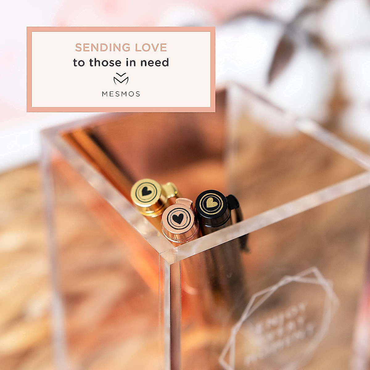 MESMOS Cute Webcam Covers Bundled with Fancy Pen Set of 3 - Daily Office Essentials