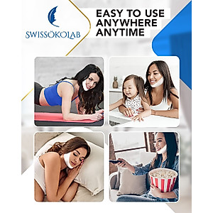 SWISSÖKOLAB Double Chin Reducer V Line Lifting Mask Face Slimming Strap Chin Neck V Shaped Lift Tape Chin Up Patch V Up Contour Tightening Firming