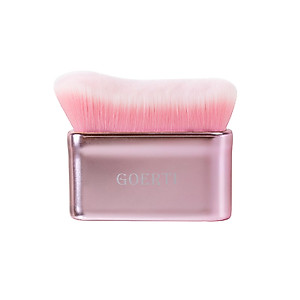 Self Tanner Brush - Kabuki Brush for Body, High Density Professional Face Body Kabuki, Powder, Foundation, Bronze, Shimmer, Self Tanner Brush for Blending Liquid Cream Tanning Mousse Applicator