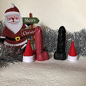 Penis soap with/without suction cup in Santa Claus hat. Christmas gag gift. Any colour. Willy soap. Joke gift. Funny gift. Dildo.Dick soap.