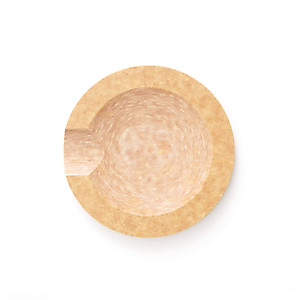 Epicurean Round Hexagonal Tool Rest, 6" Diameter, Natural