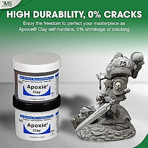 Aves Apoxie Clay - 2 Part (A & B) Self Hardening, Modeling Clay - 1 Pound Native Apoxie Clay