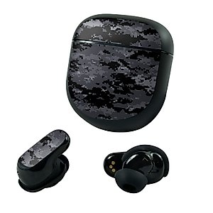 MightySkins Skin Compatible with Bose QuietComfort Earbuds II (2022) - Digital Camo | Protective, Durable, and Unique Vinyl Decal wrap Cover | Easy to Apply and Change Styles | Made in The USA