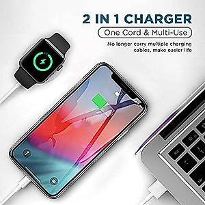 for Apple Watch chager iWatch-Charger Cable - with USB Wall Charger Travel Plug Adapter