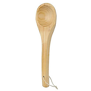 Zerodis Horticulture Garden Entertainment, Spoon,Sauna Accessories,Sauna Water Dipper Spoon Sauna Single Spoon Handmade