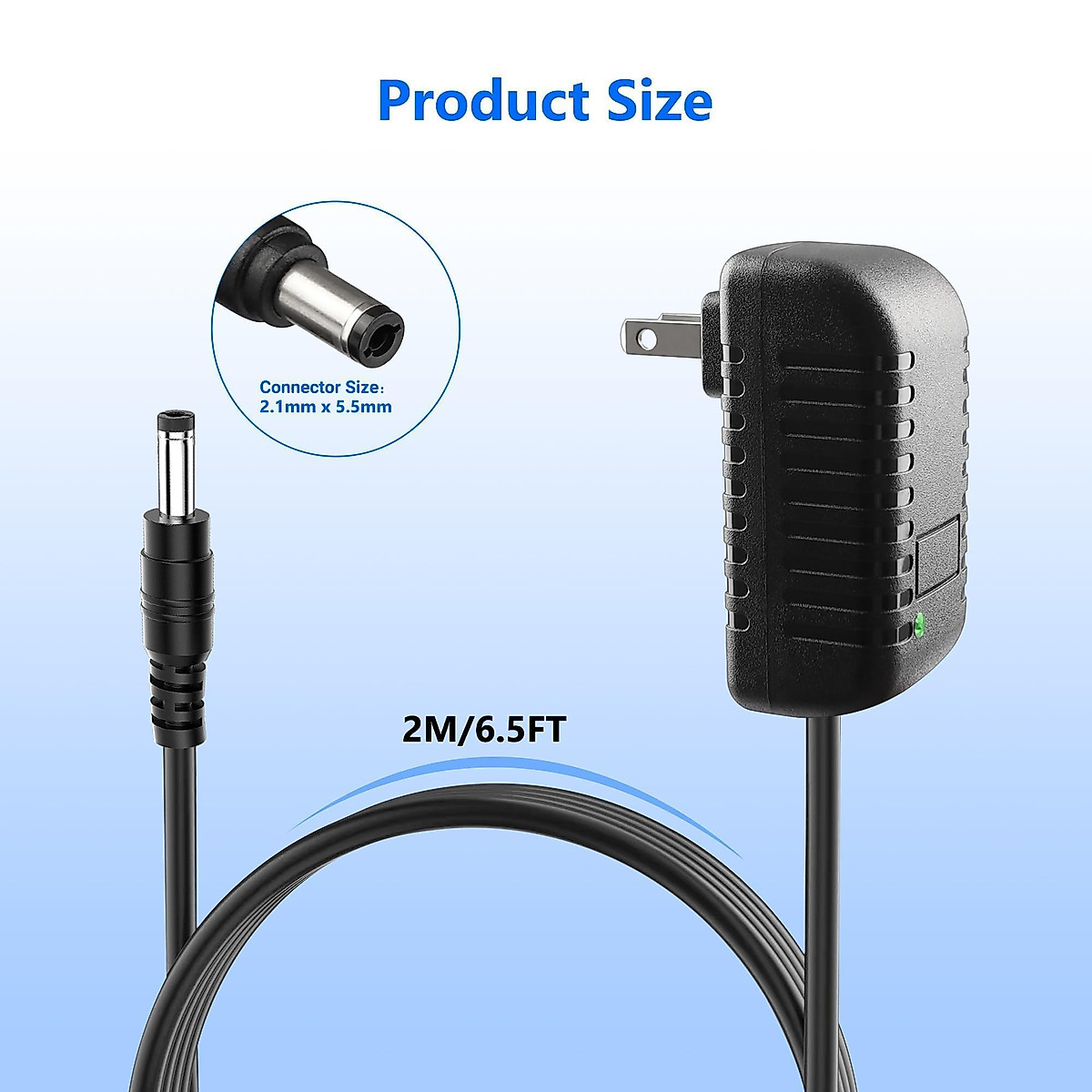 12V Charger for Razor Power Core 90, Electric Scooter Charger Replacement Razor Power Core E90 E95 95, EPunk, XLR8R, Electric Scream Machine, Kids Ride On Toys