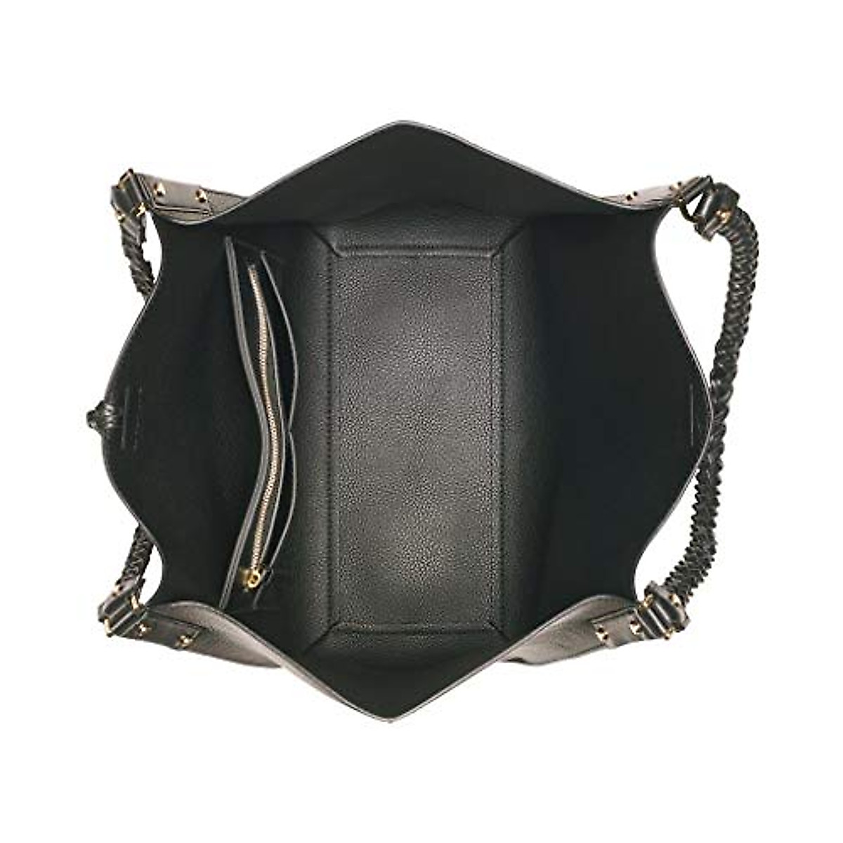 Calvin Klein Shelly Rocky Road Novelty Large Tote, Black/Gold