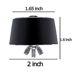 Podoy Swimming Pool Winterizing Plugs 1.5" to 2" Heavy Duty with SS Screw Stainless Steel Bolts Winter 2 inch Rubber Expansion Plug(Pack of 2)