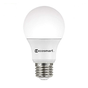 EcoSmart A19 A460ST-Q1D-01 40W Equivalent Dimmable LED Light Bulb, Soft White, (Pack of 4)
