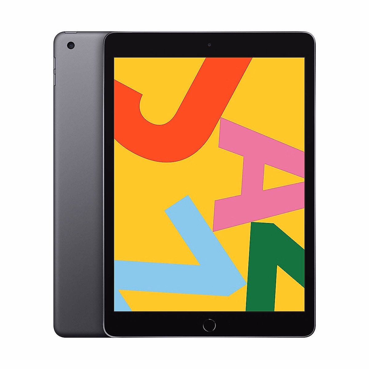 2019 Apple iPad (10.2-inch, Wi-Fi, 128GB) - Space Gray (Renewed Premium)