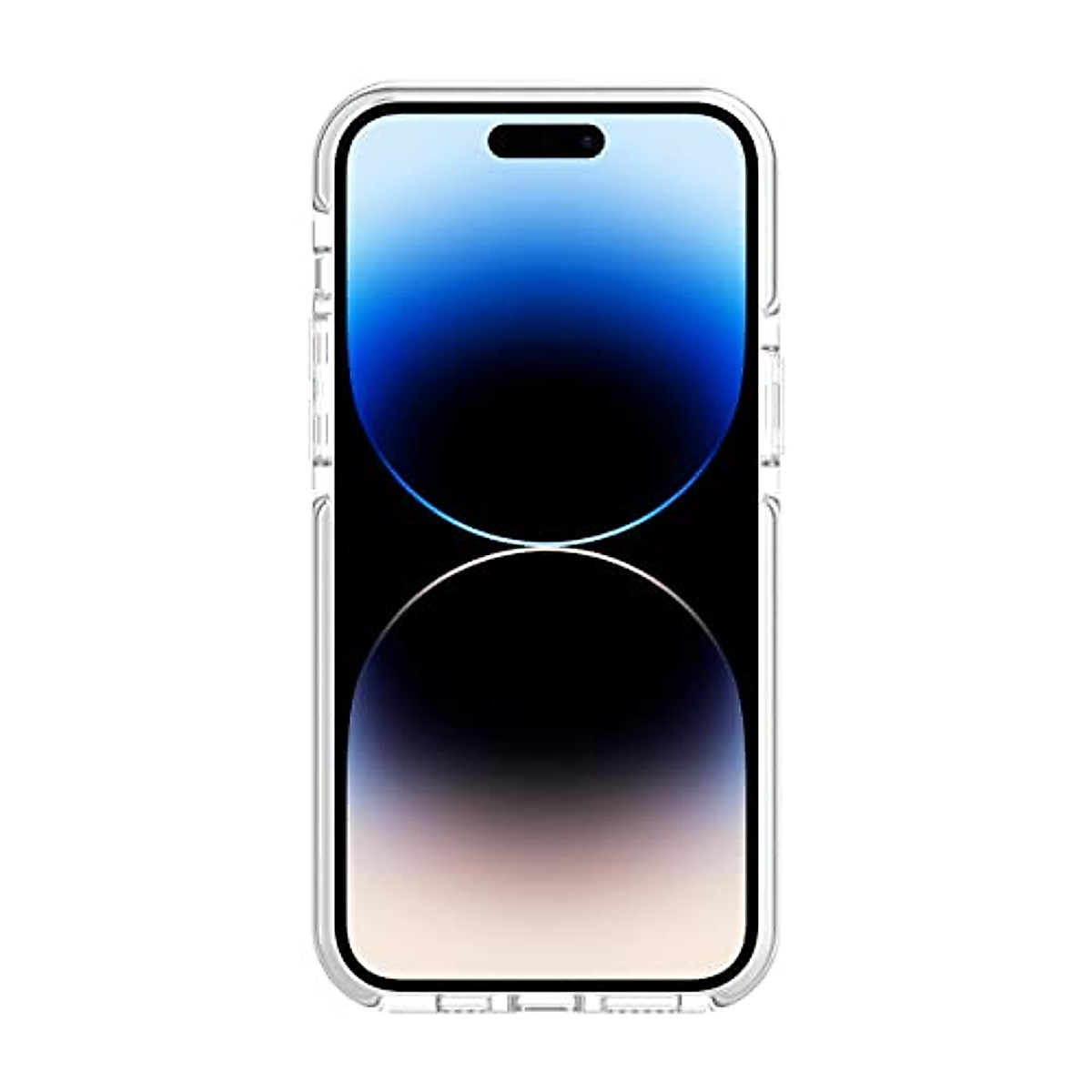 kate spade new york Defensive Hardshell Case Compatible with MagSafe for Apple iPhone 14 Pro Max - Ombre Glitter [KSIPH-241-OGBPP]