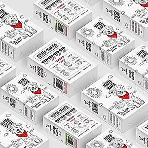 DogBuddy Portable Dog Poop Scooper, Sanitary Waste Pick Up, Heavy Duty Cleaner with Dispenser, Leash Clip and Pooper Scooper Bags Included (Medium, Kiwi)